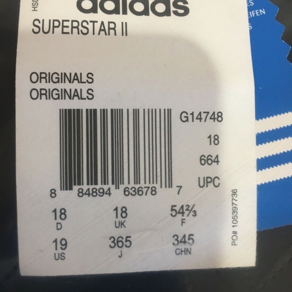 adidas | Shoes | New Adidas Superstar Ii Originals Classic Shell Toes ...